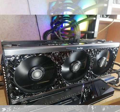 Видеокарта RTX 4090 palit gaming rock днс