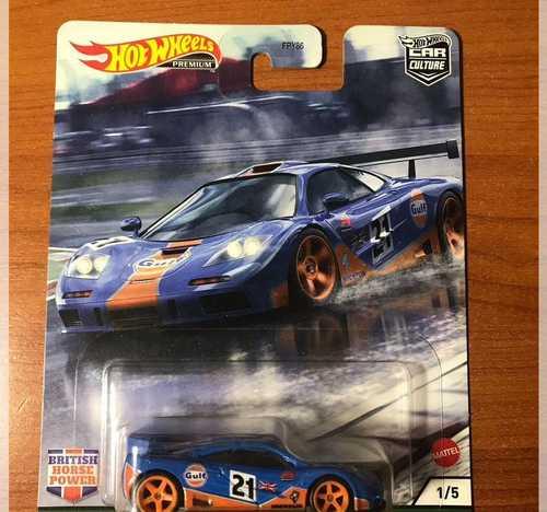 Hot wheels premium, Maclaren Gulf