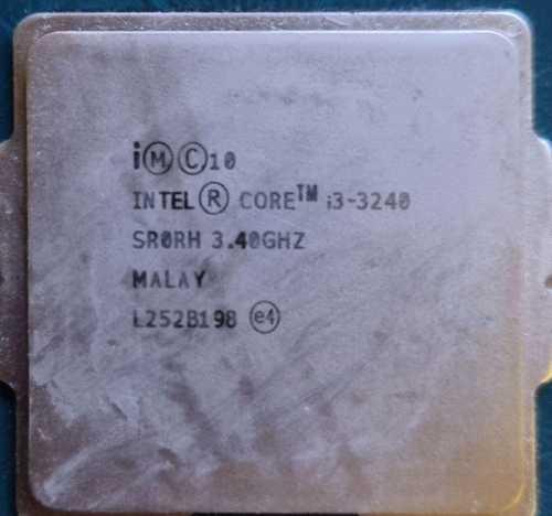 Процессор Intel core i3 3240