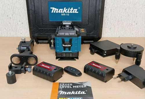 Лазерный нивелир 4D Makita 360градусов