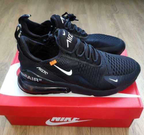 Кроссовки Nike Air Max 270 Black x Off-White ориги