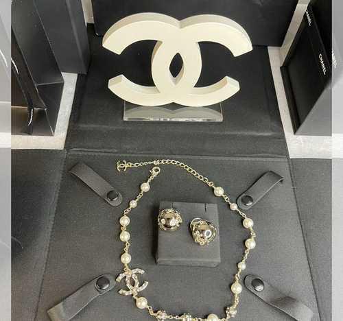 Колье чокер Chanel 2024-25