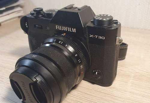 Фотоаппарат fujifilm xt30 ll + fujinon xf 23 f2