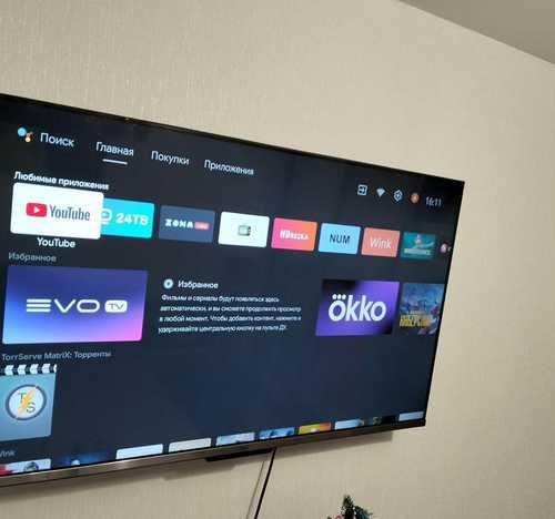 Телевизор SMART tv 43