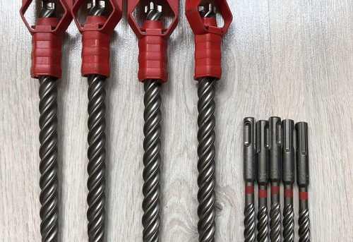 Буры hilti, DeWalt, Bosh для перфоратора sds plus