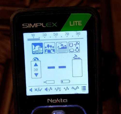 Металлоискатель nokta makro simplex lite