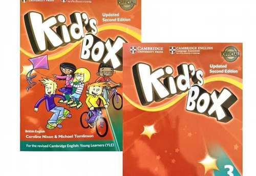 Kid's Box 3 учебник+тетрадь второе издание