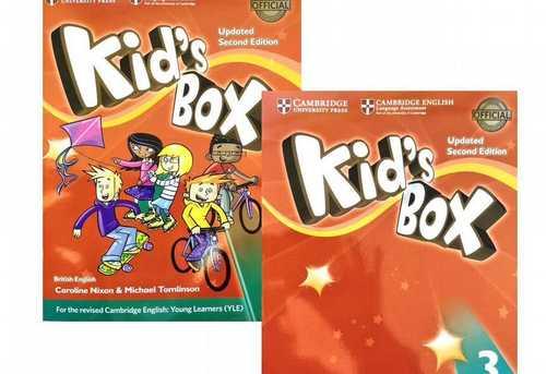 Kid's Box 3 учебник+тетрадь второе издание