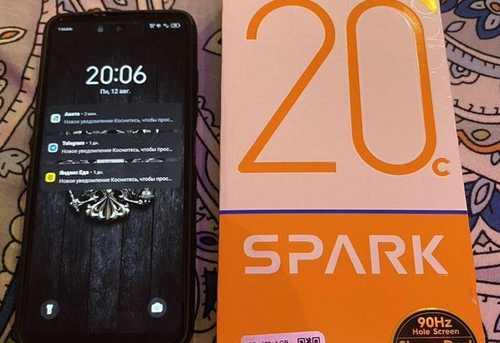 TECNO Spark 20с, 4/128 ГБ