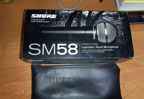 Микрофон shure sm58