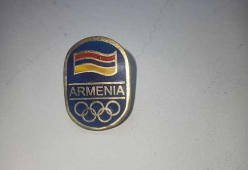 Значок Олимпийской сборной команды Армении
