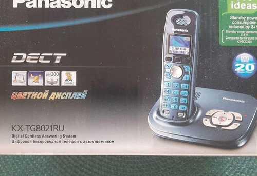 Цифровой беспроводной телефон panasonic KX-TG8021
