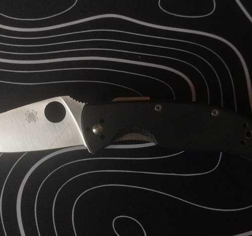 Spyderco Tenacious сталь 8Cr13MoV, рукоять G10