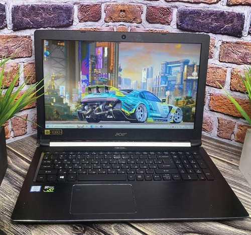 Игровой ноутбук Acer i5-7300HQ/1050TI(4gb) /FullHD