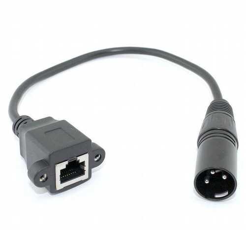 Кабель RJ45 на XLR папа 0.3 м