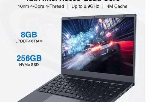 Новый ноутбук 14 IPS 8GB SSD 256 Intel N5095 Win11