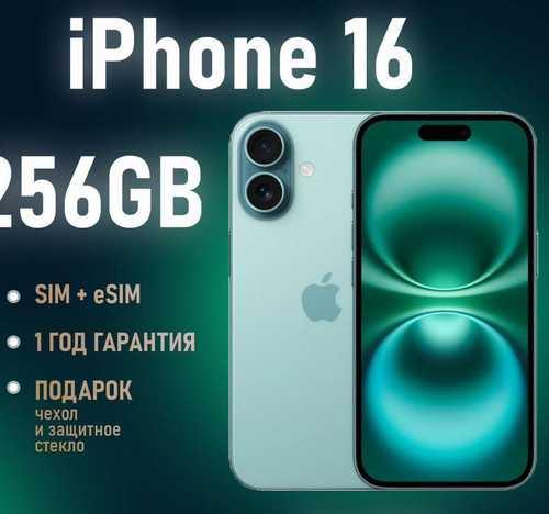 iPhone 16, 256 ГБ