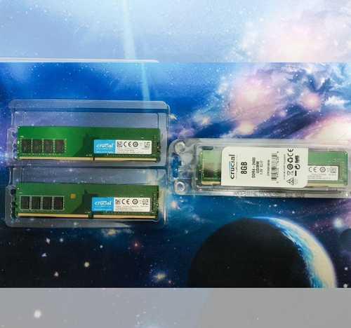 Оперативная память DDR4 24Gb, 2400 Мгц