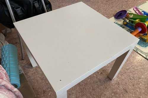 Придиванный прикроватный столик IKEA лакк