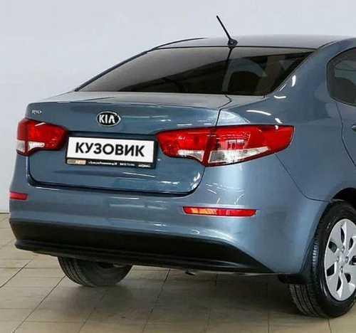 Задний бампер kia rio 3 седан рестайлинг