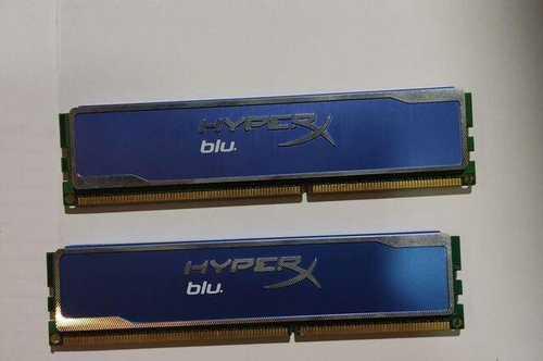 Оперативная память ddr3 4gb hyper x blu