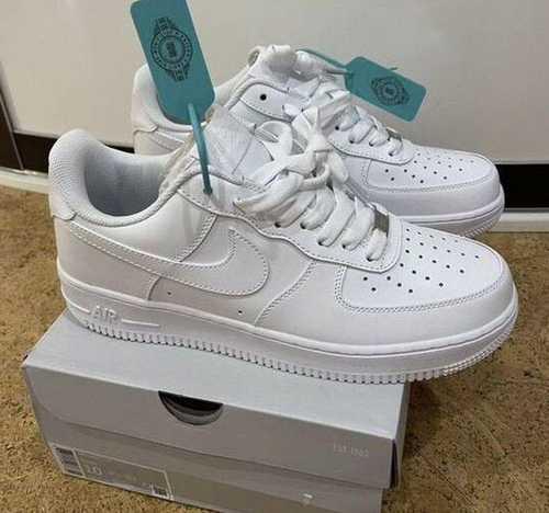 Кроссовки nike air force 1 белые оригинал