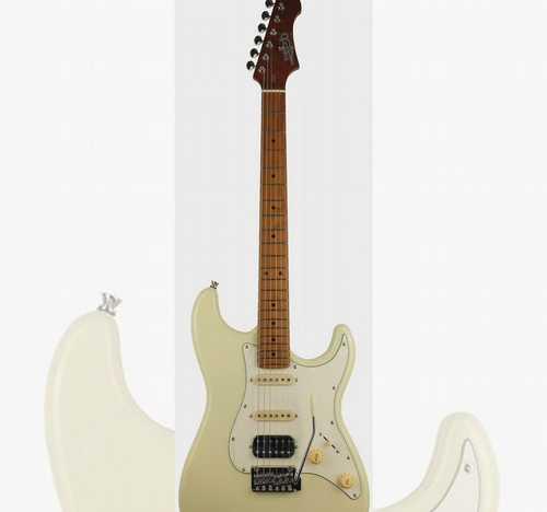 Электрогитара JET Guitars JS-400 Stratocaster HSS Maple FB Vintage Yellow