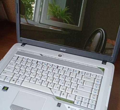Ноутбук Acer aspire 5720g на запчасти