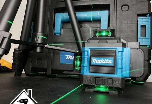 Лазерный уровень нивелир makita 4d 360