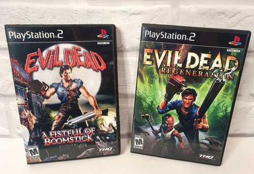 Игры ps2 " Evil Dead " пс2 ps1 Playstation пс1
