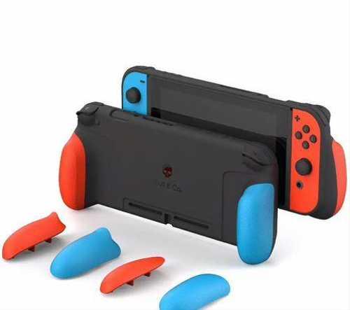 Чехол nintendo switch skull & co grip