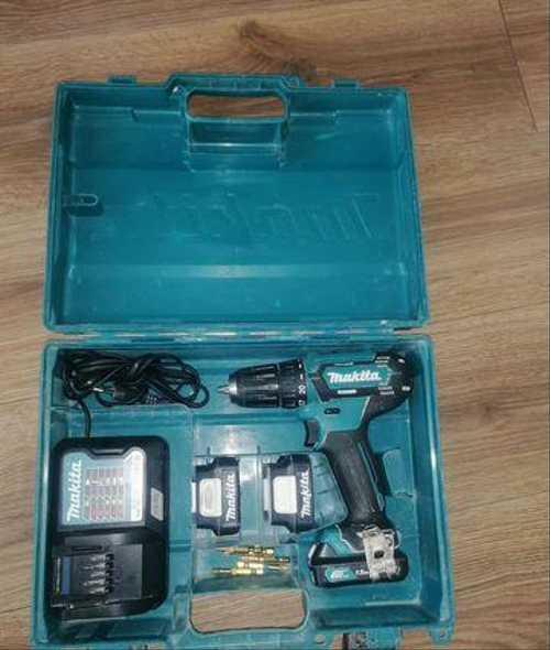 Аккумуляторная дрель шуруповерт makita df333d