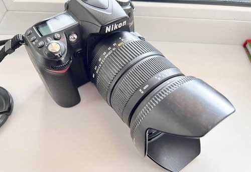 Фотоаппарат Nikon D90 + Sigma Zoom DC 18-200mm OS