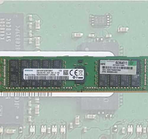 DDR4 REG ECC 32Gb Samsung M393A4K40CB1 2400MHz