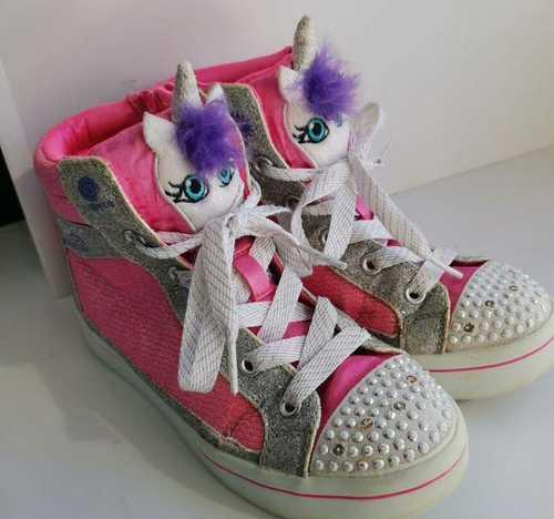 Кеды высокие skechers