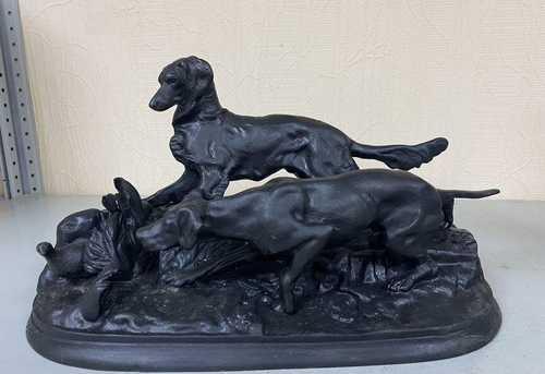 Большая фигура 1958 год собаки каслинское литье