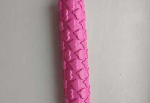 Скалка розовая узорная форма для выпечки