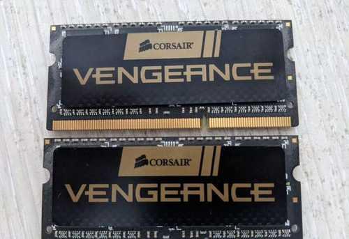 Corsair macmemory 8+816GB DDR3 1866мгц