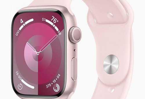 Apple Watch Series 9, 45 мм Pink Al Pink Sport Ban