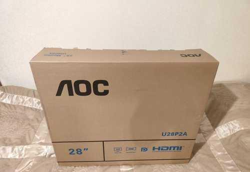 На гарантии монитор 4К AOC U28P2A 28"