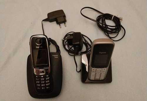 Беспроводные телефоны Gigaset S810 и Gigaset C620