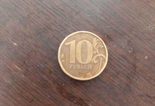 Монета 10р 2012 года ммд