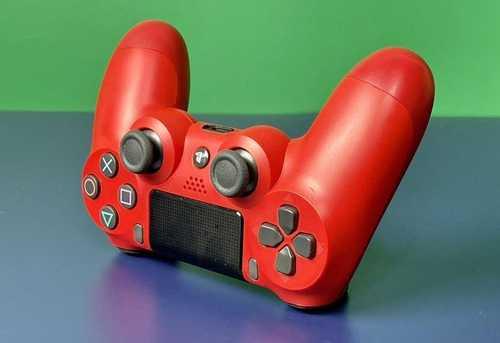 Sony PS4 DualShock 4 v2 Magma Red (оригинал)