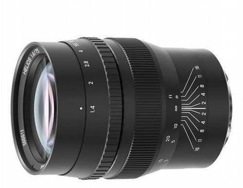 Объектив Зенит Зенитар 75/1.4 Helios Edition, Sony