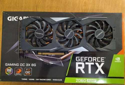 Gigabyte GeForce RTX 2060 super windforce OC 3X 8G