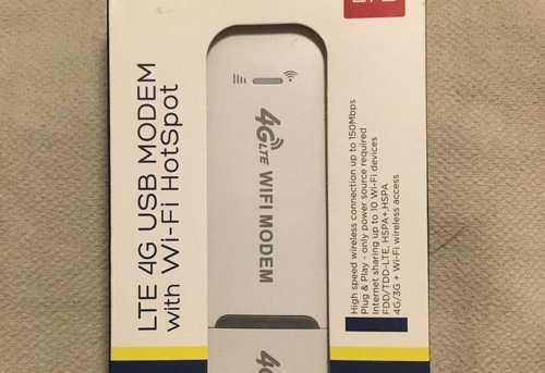 LTE 4G USB Modem with Wi-Fi HotSpot