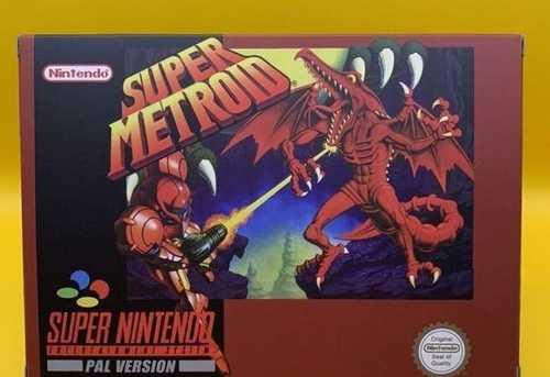 Картридж Super Metroid для snes