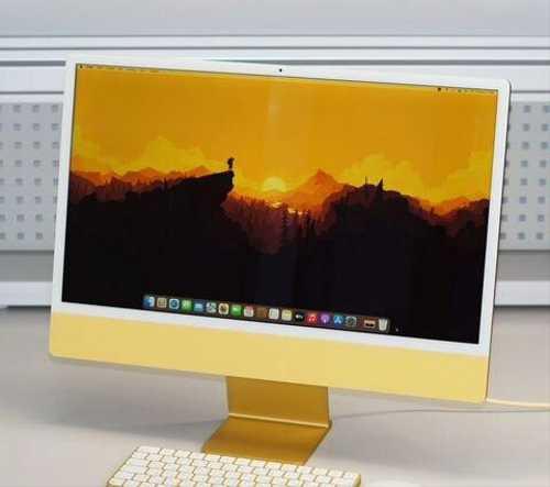 Apple iMac 24" M1 16 гб 512 гб 8 CPU 8 GPU / Gold