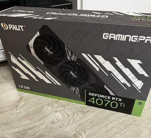 Новая RTX 4070Ti Palit GamingPro 12Gb