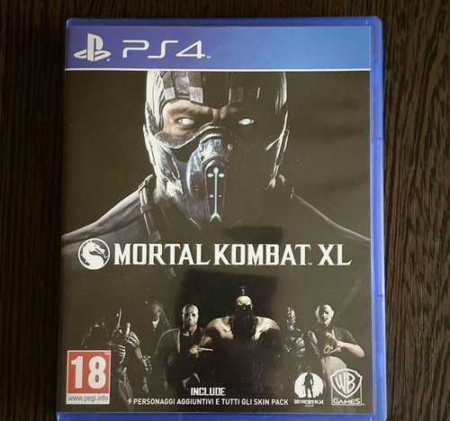 Mortal kombat XL диск